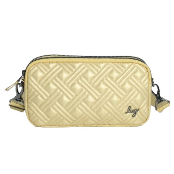 lug | Bags | Lug Coupe Xl Convertible Crossbody Bag In Metallic Gold ...